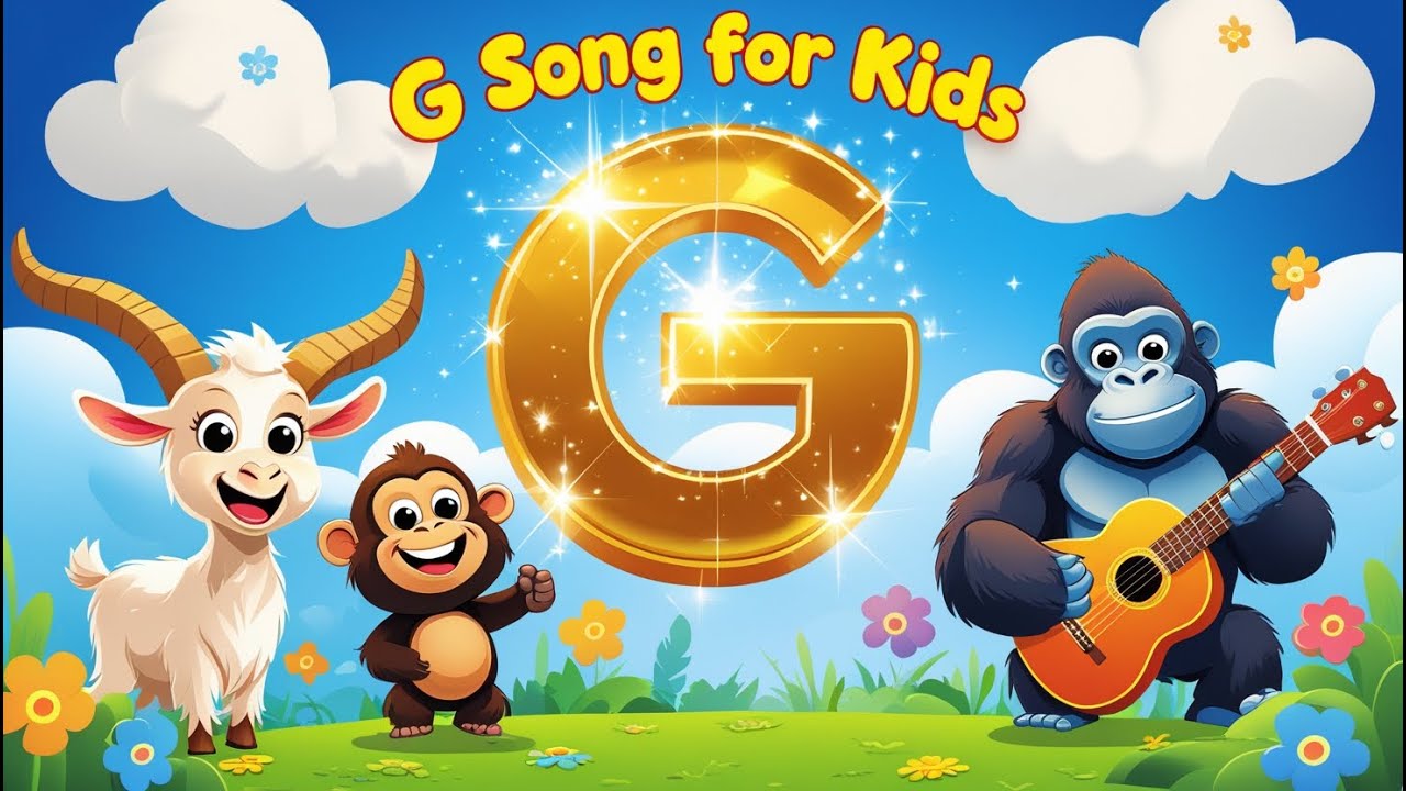 The G Song - Fun Learning with Letter G | Kids Musical Video - YouTube