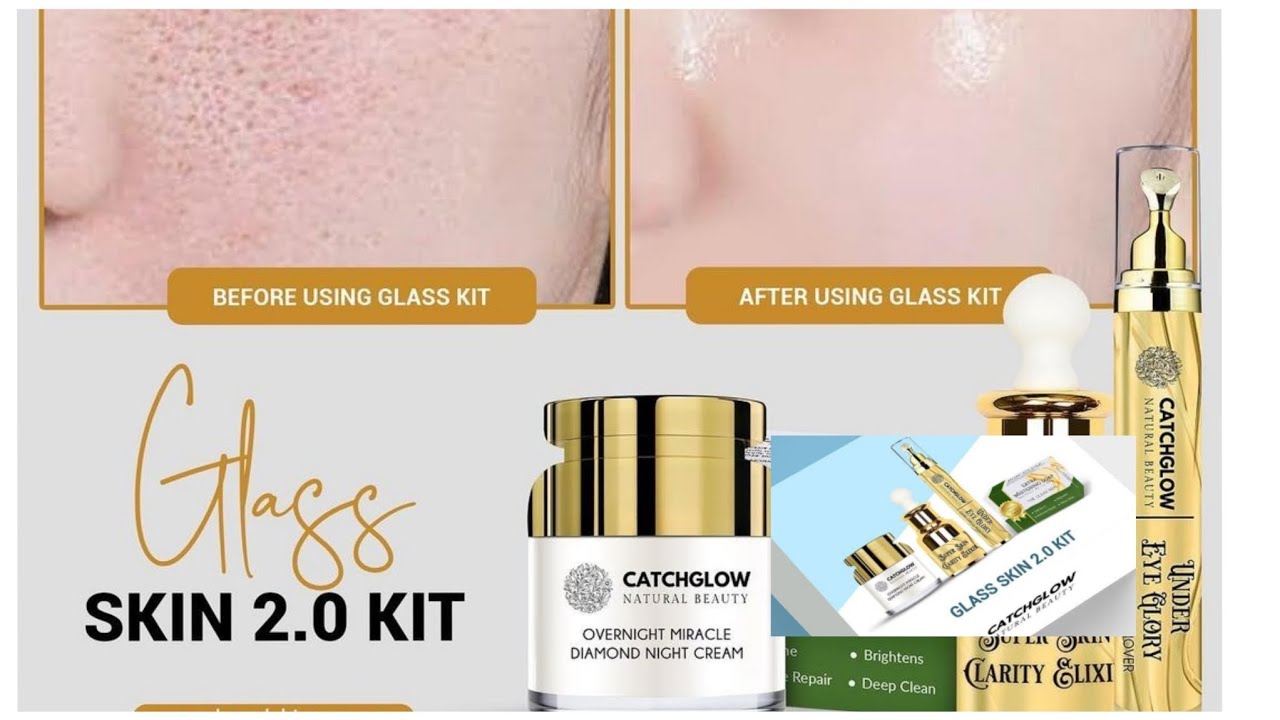 Catch Glow Glass Skin 2.0 Kit || Shazyl Skincare||Honest Review - YouTube
