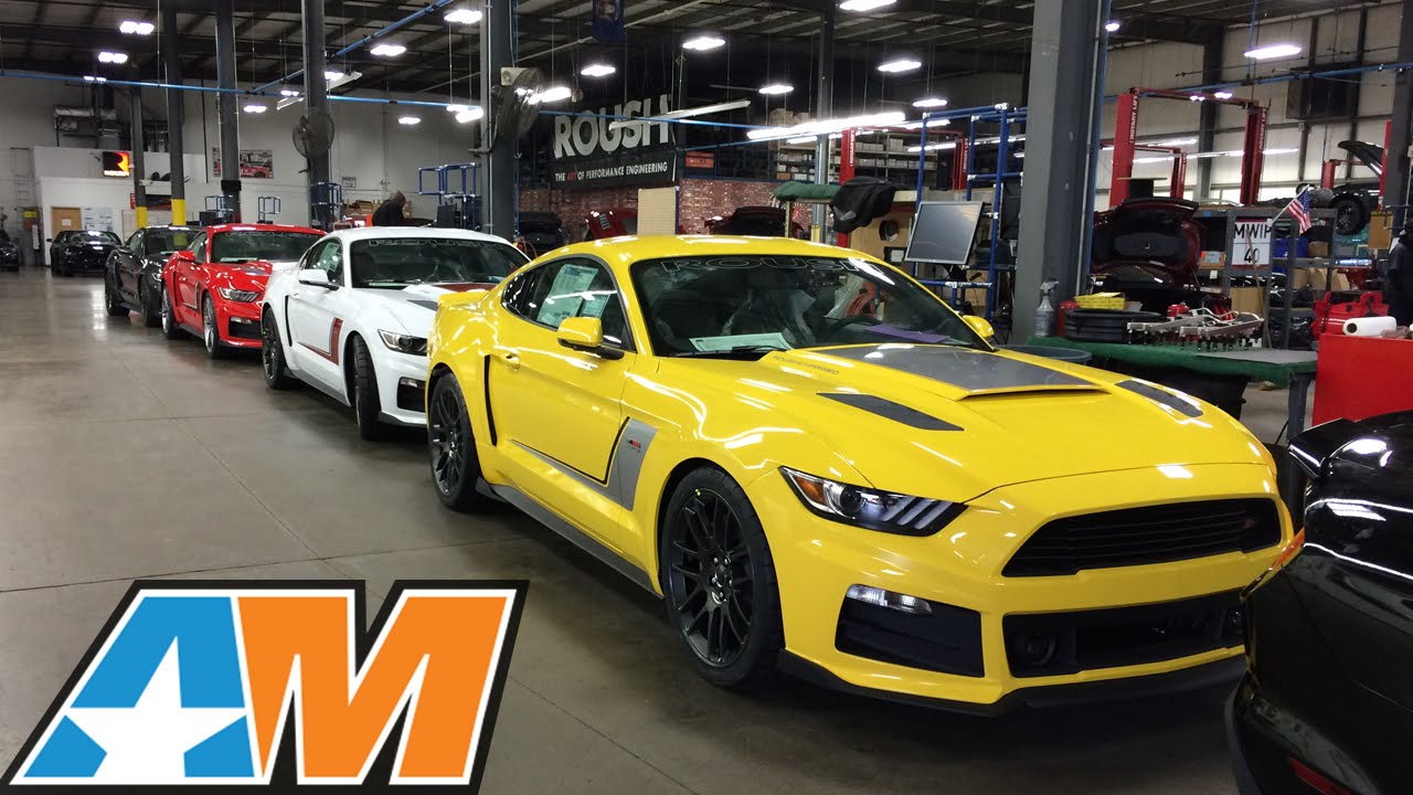 Roush Performance- HUGE Car & Mustang Collection Tour - YouTube