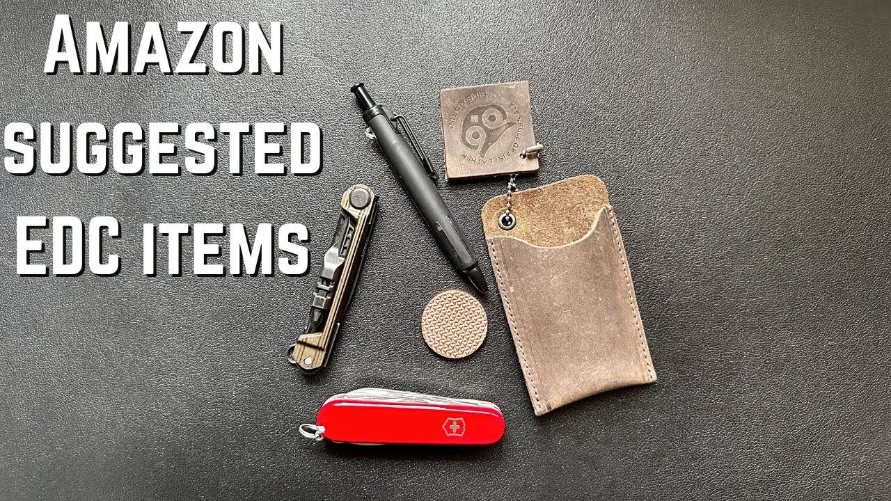 Random Suggested Amazon EDC Items From The Week! - YouTube