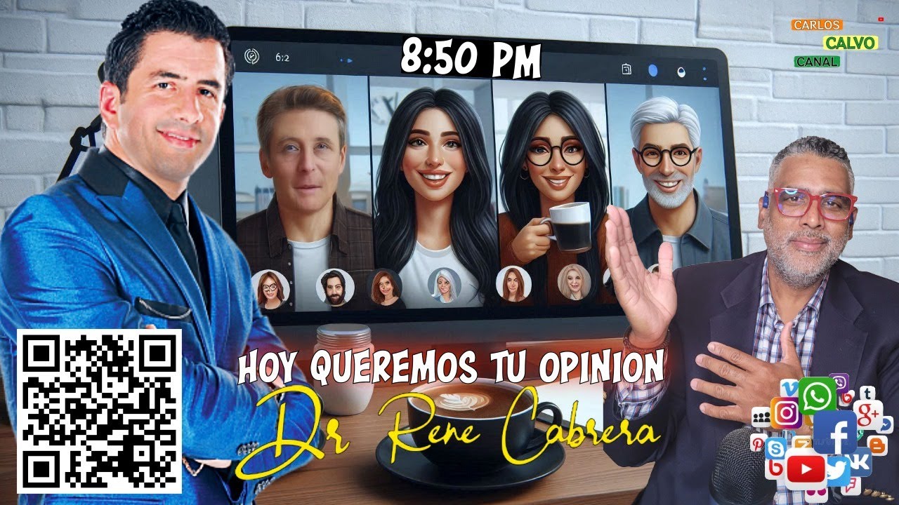 Entra que Hoy queremos tu opinion🎤. Dr. Rene Cabrera #carloscalvocanal ...