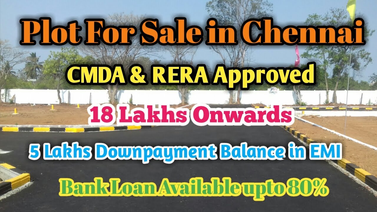 CMDA & RERA Approved Plots in Chennai 2 - YouTube