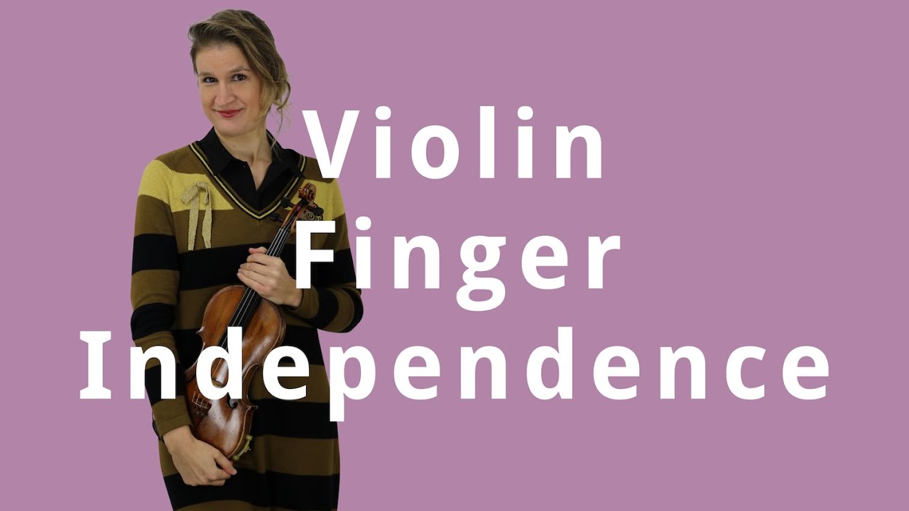 Finger Independence Exercises for the Violin - YouTube