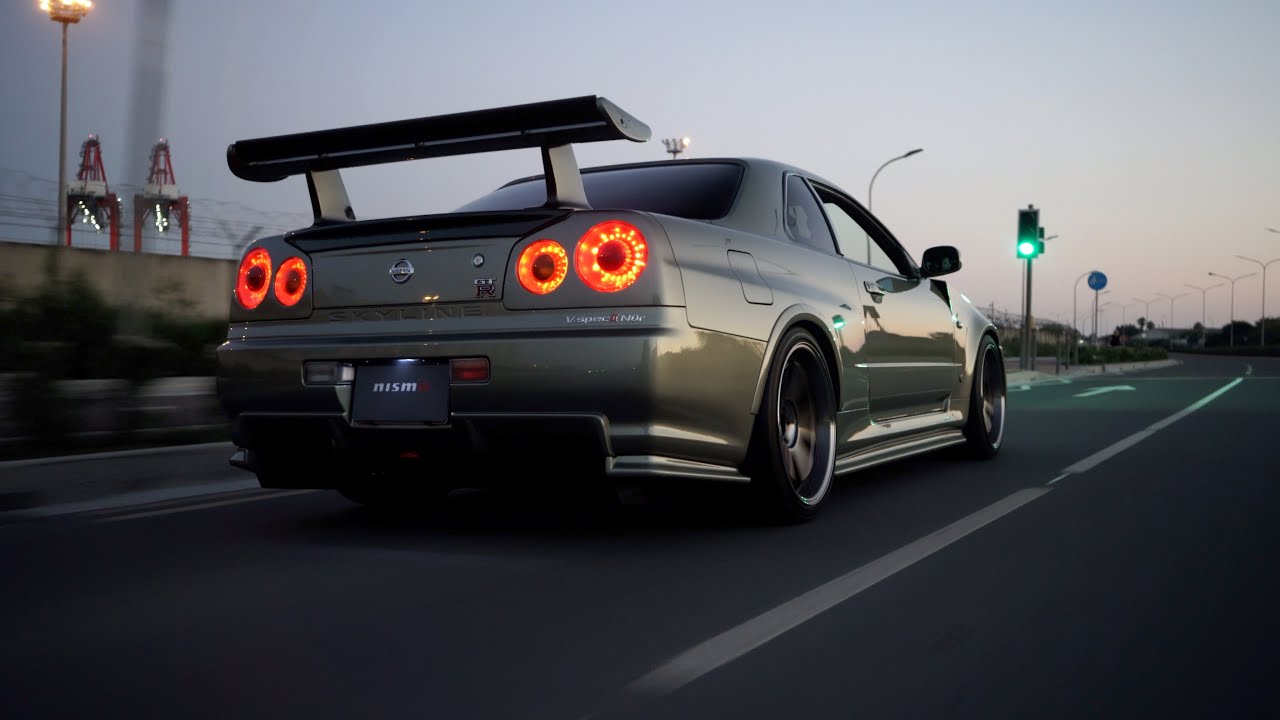 Nissan R34 Skyline V-Spec II Nur[4k] - YouTube