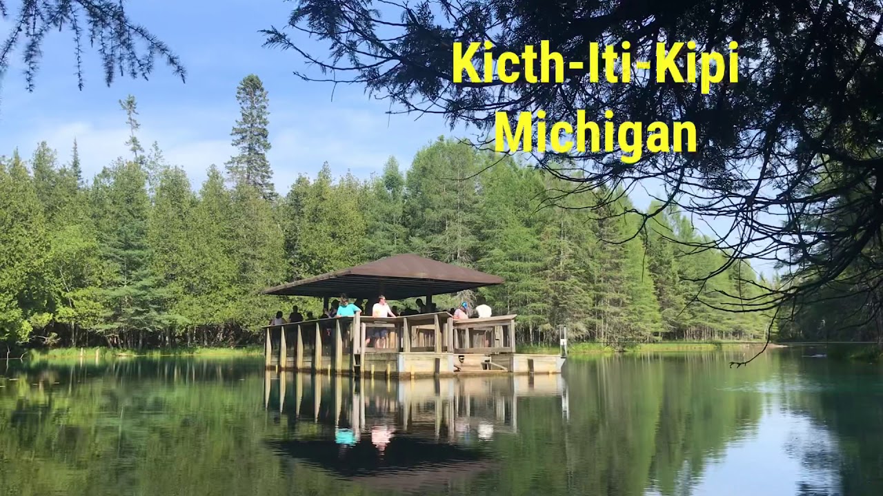 Mirror of Heaven Freshwater Spring Kitch-iti-kipi Michigan - YouTube