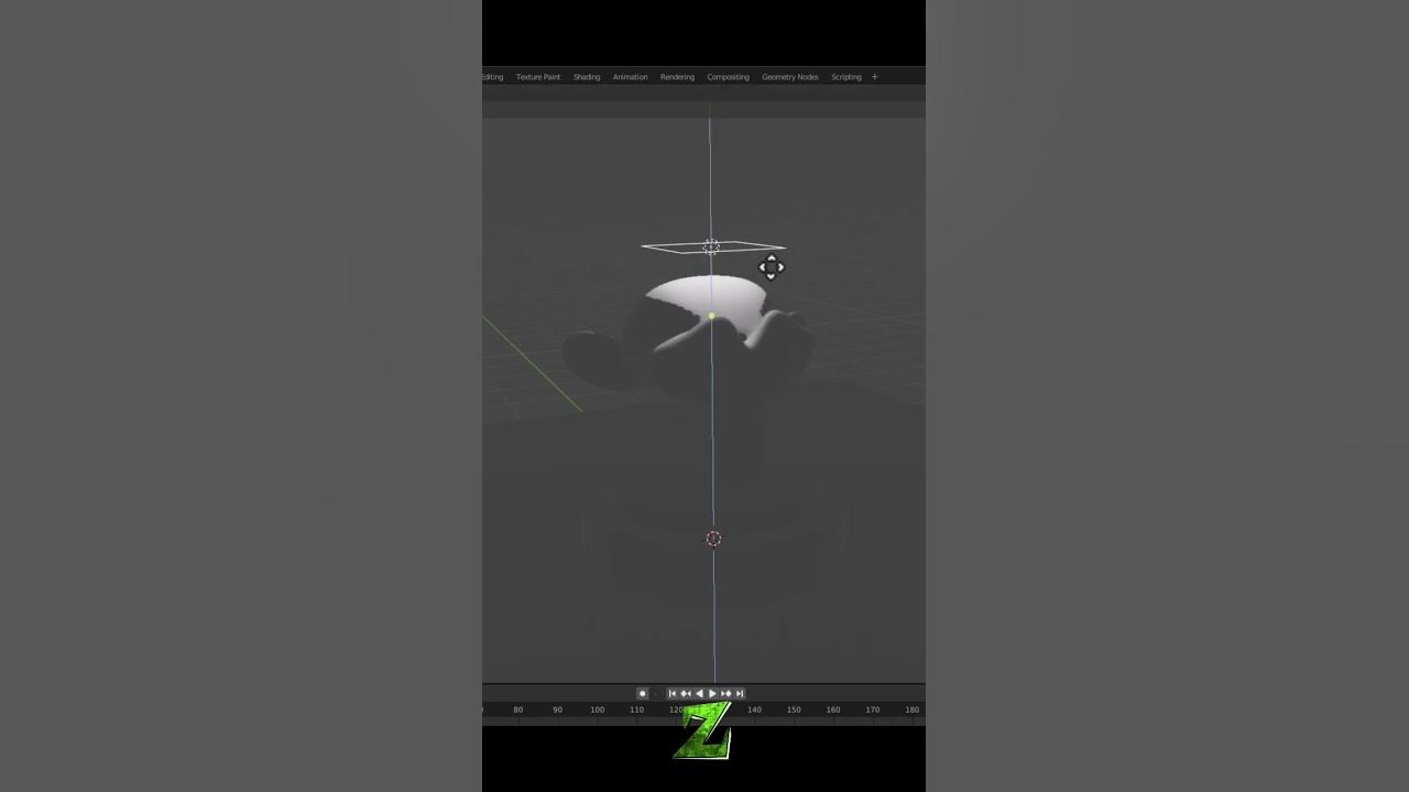 إضافة الإضاءة في Blender بالعربي للمبتدئين🤩Watch FULL tutorial on @designworldz #shorts #blender ...