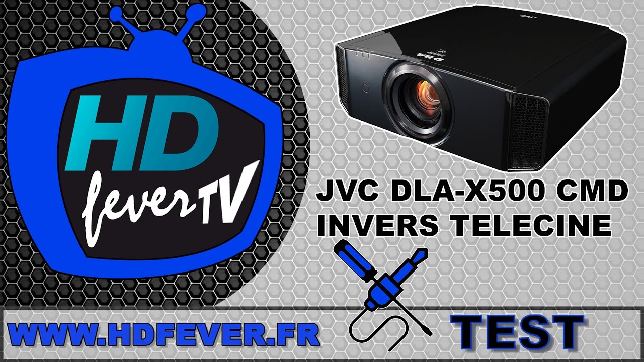 TEST HDfever : JVC DLA-X500 Clear Motion Drive Invers Telecine - YouTube