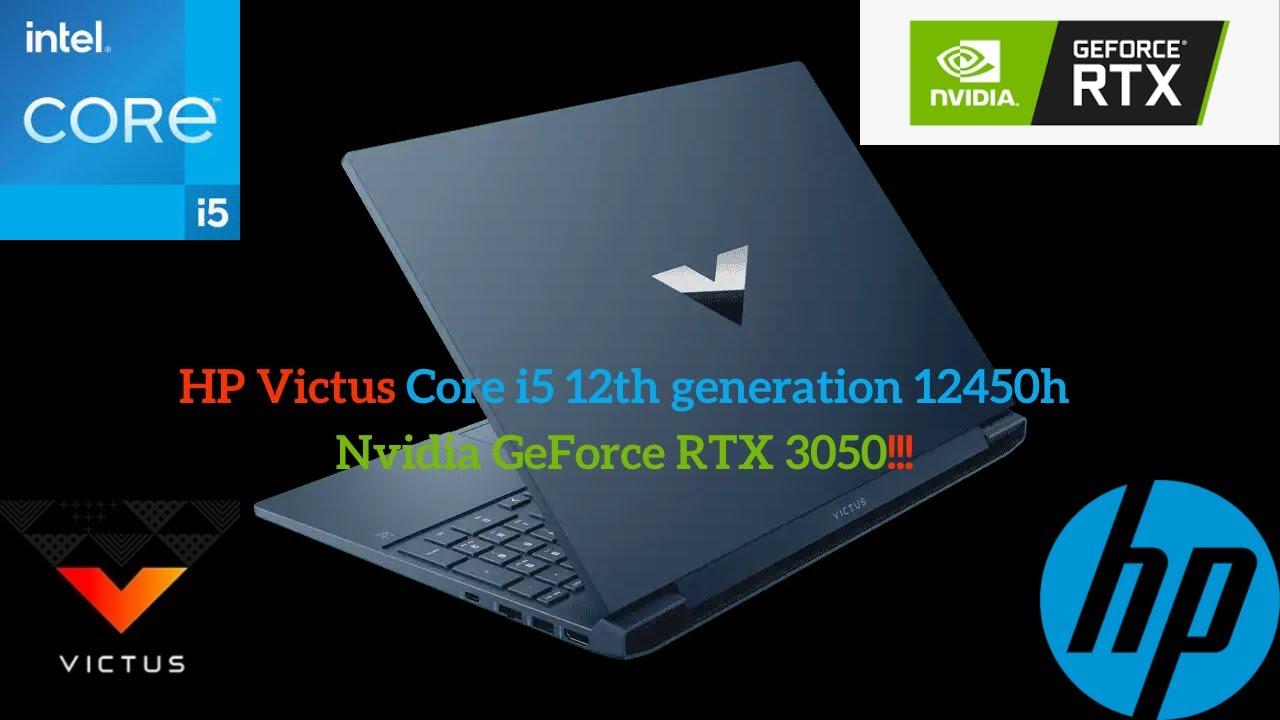 HP Victus core i5 12th gen 12450h|Nvidia GeForce RTX 3050 !!! - YouTube