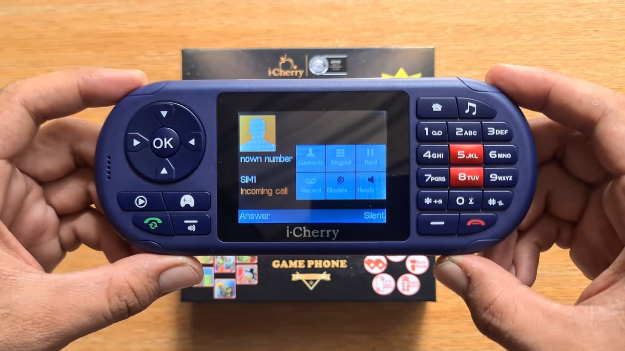 Game Phone incoming call + unboxing (iCherry C206)🎮🎮🎮 - YouTube
