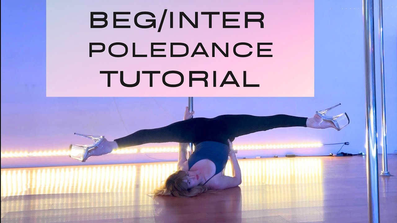 BEGINNER/ INTERMEDIATE POLE DANCE TUTORIAL || Pole Dance Trick Combo || Springtime Pole Dance ...