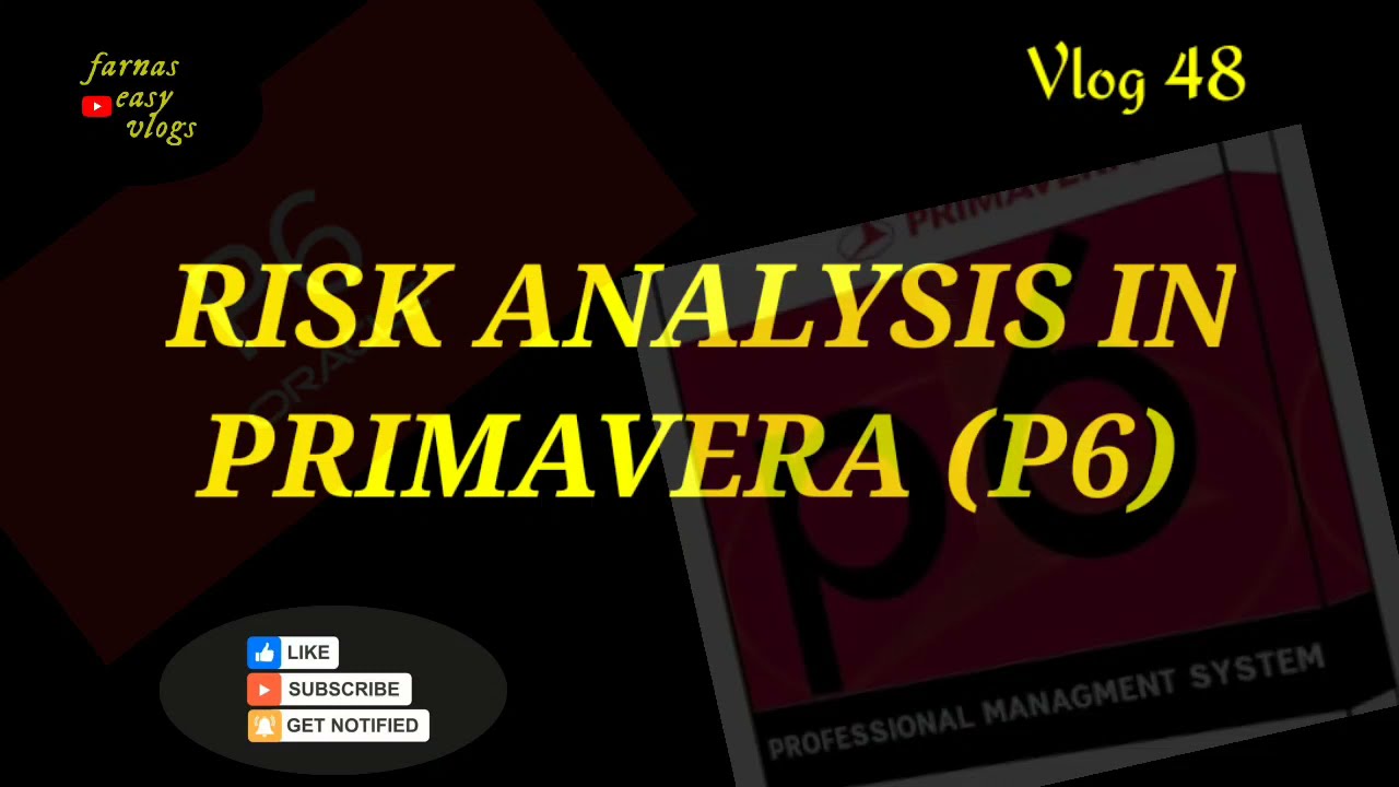 Risk Probability Analysis in Primavera P6 - YouTube