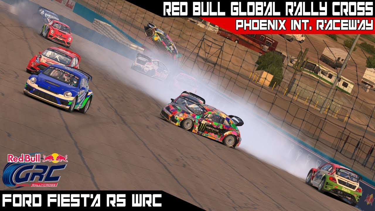 iRacing - Red Bull GRC Rally Cross Ford Fiesta RS WRC @ Phoenix ...