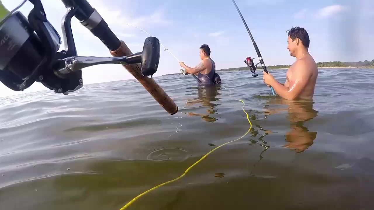 FISHING AT TERRAPIN PARK FOR FIRST TIME - YouTube
