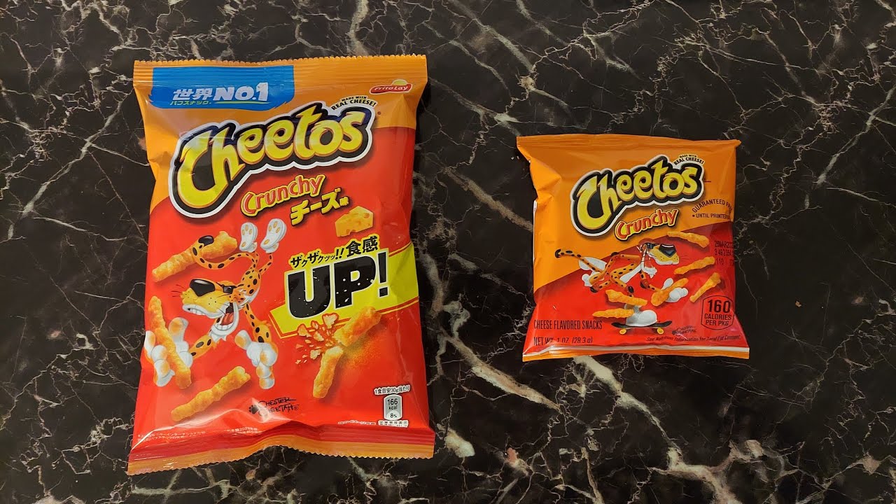Taste test | Cheetos Japan vs. Cheetos USA | Which tastes best? - YouTube