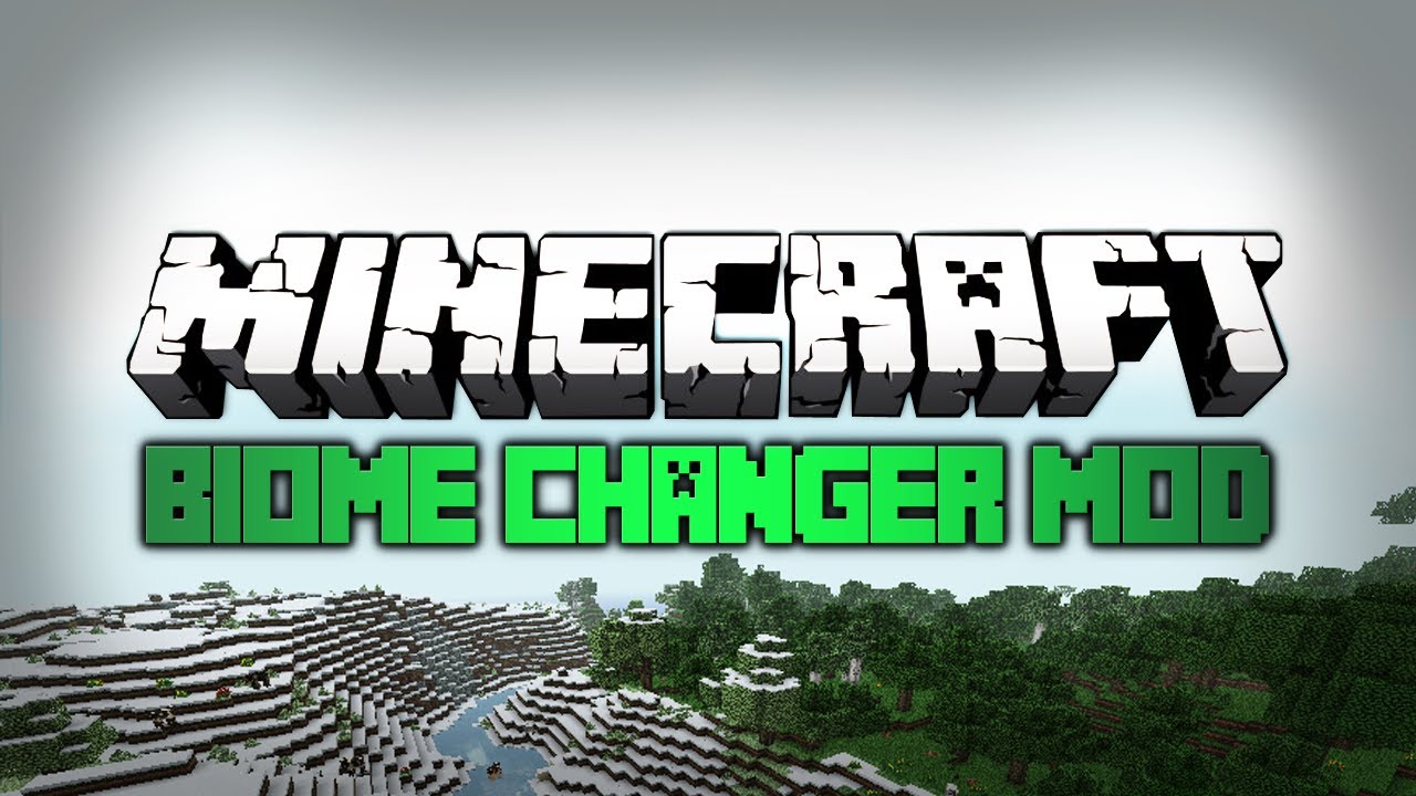 Minecraft: Mody 1.2.4 - Biome Changer - YouTube