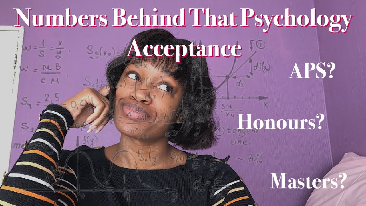 Scores and Percentages Needed to Get Accepted to Study Psychology ...