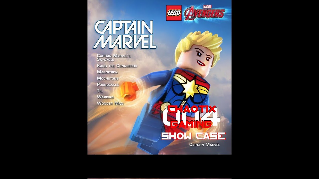 LEGO MARVEL's Avengers DLC: Captain Marvel Character Pack Showcase ...
