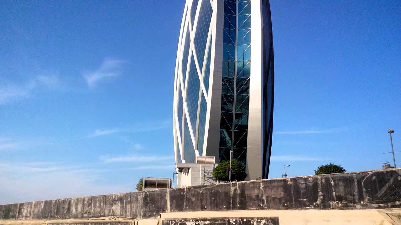Coin building or Disc building Abu Dhabi, UAE - YouTube