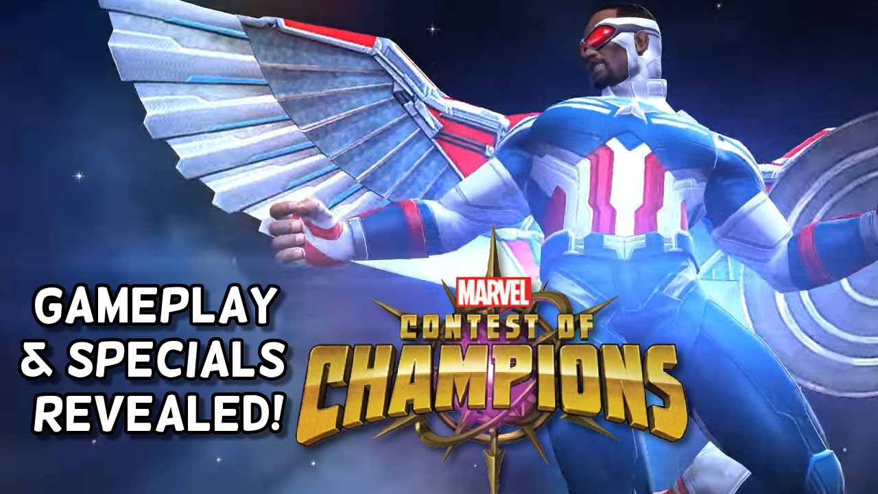 Captain America (Sam Wilson) & Misty Knight Gameplay and Specials ...
