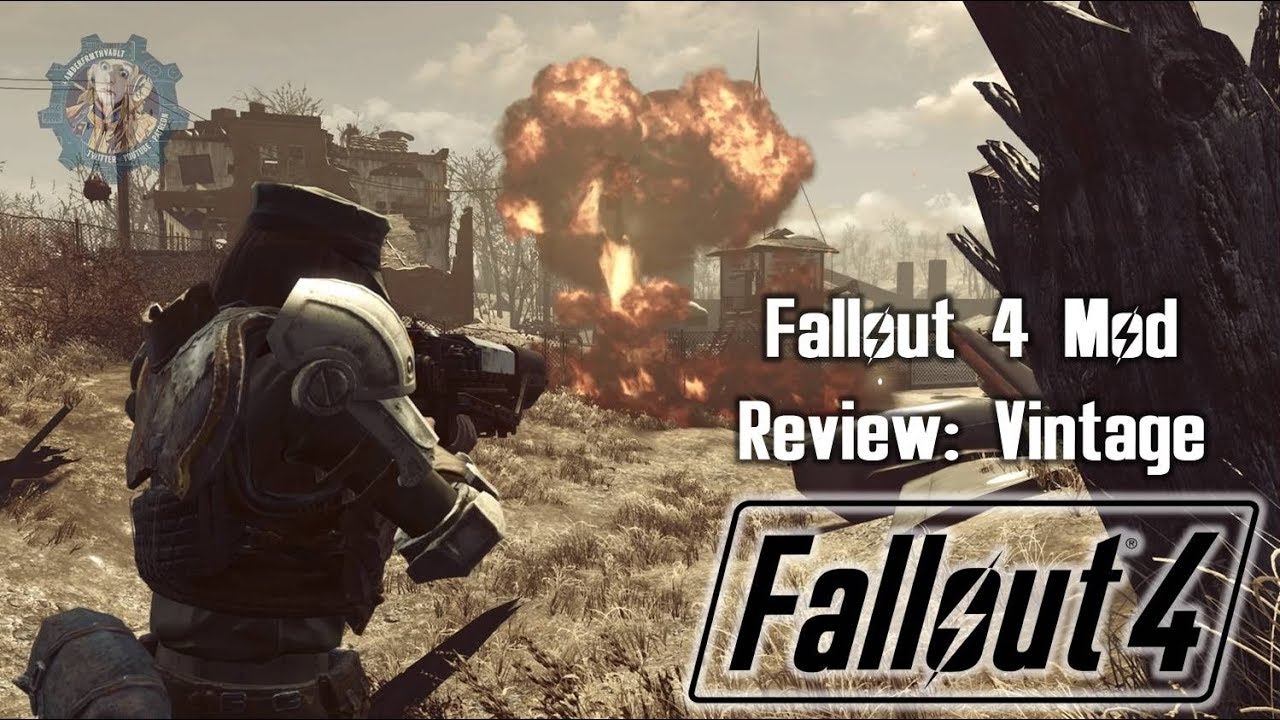 Fallout 4 Atmosphere Mod Review: Vintage - YouTube