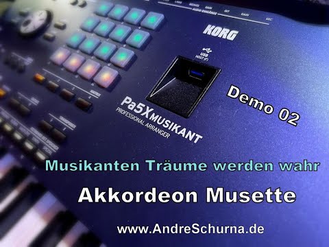 KORG Pa5X Musikant Demo \
