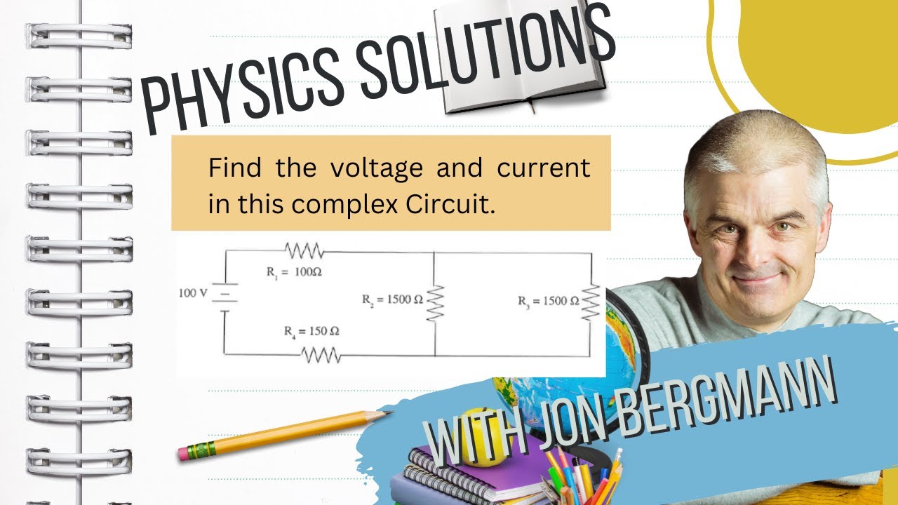 How to Find Voltage and Current in a Complex Electrical Circuit? - YouTube