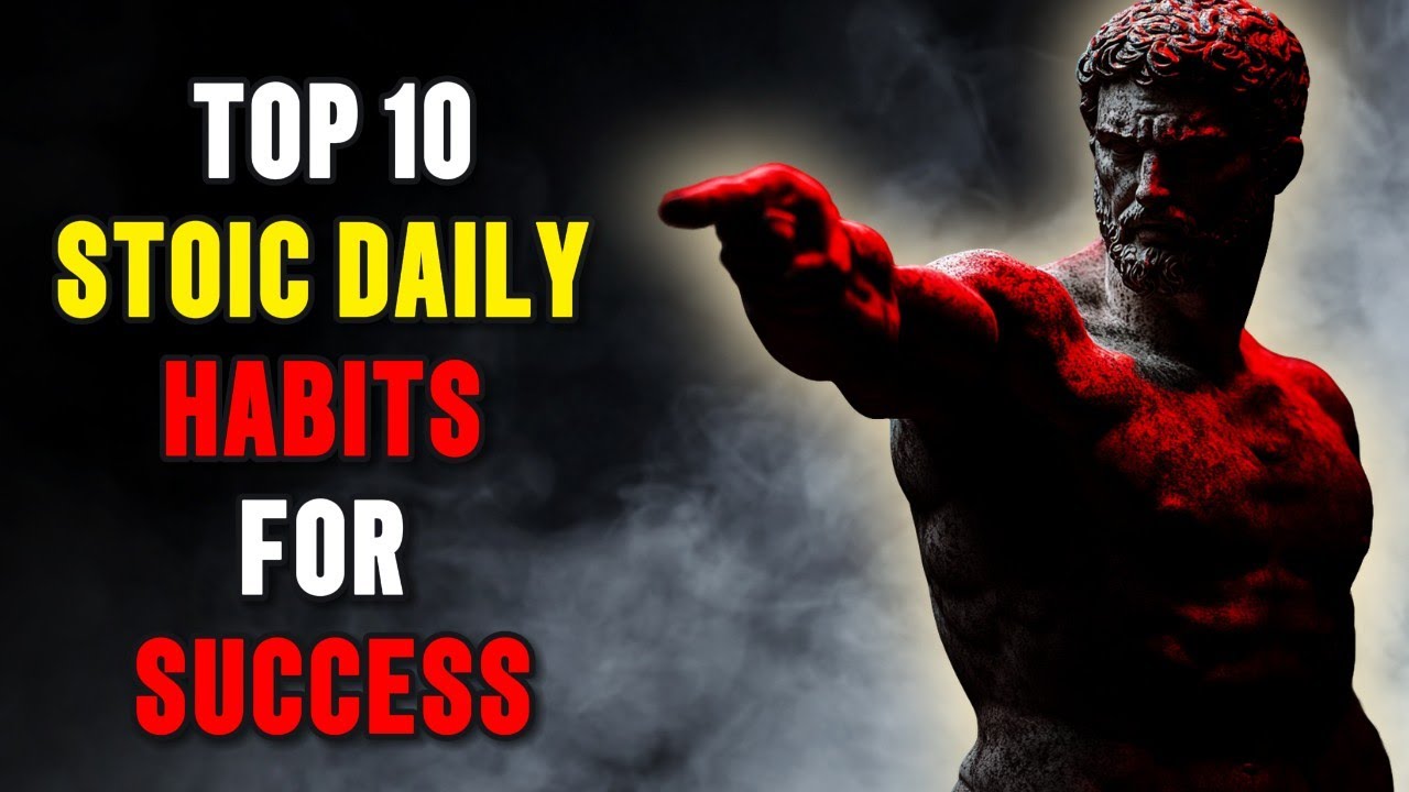 TOP 10 Stoic Habits to Transform Your Life EVERY Day | Stoic philosophy ...