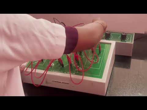 EXPERIMENT 6: Measurement of Capacitance using Schering Bridge - YouTube