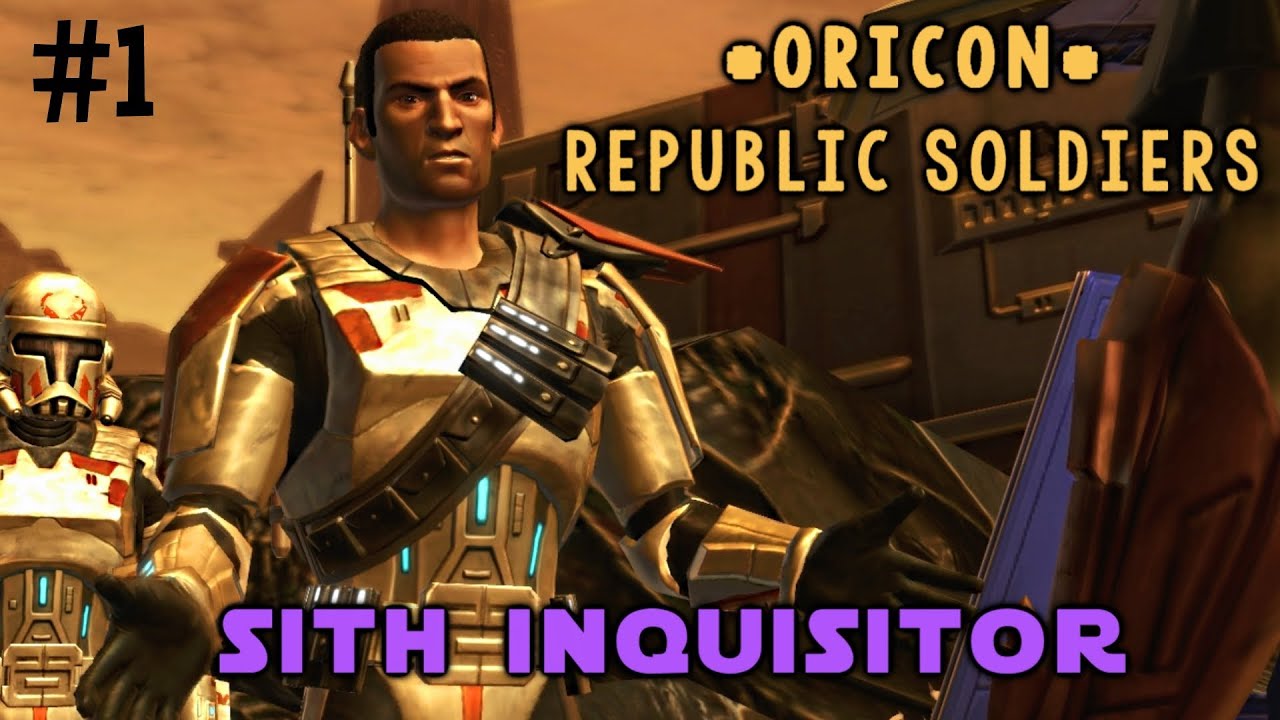 SWTOR Oricon Empire Storyline - Sith Inquisitor - Republic Soldiers #1 ...