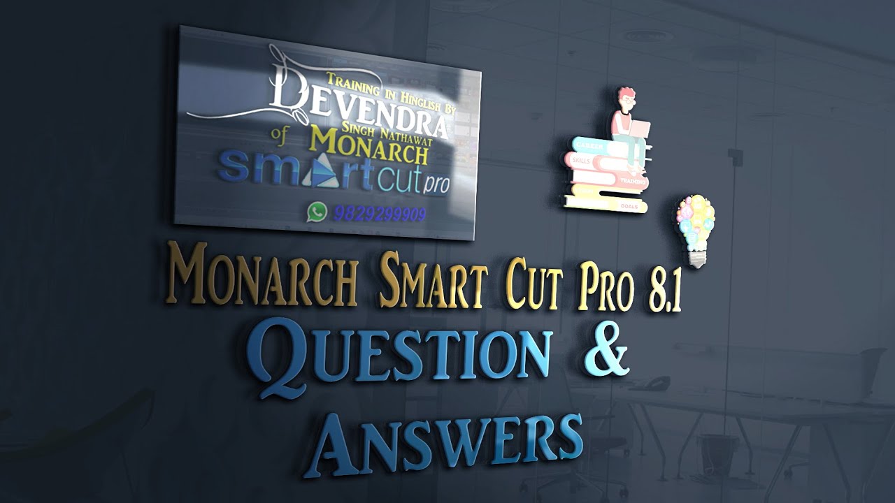Monarch Smart Cut HD Pro 8.1.0 Q & A - YouTube
