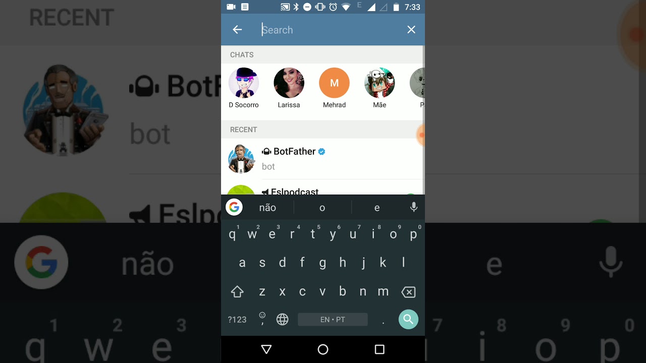 Tutorial de como criar um bot no Telegram - YouTube