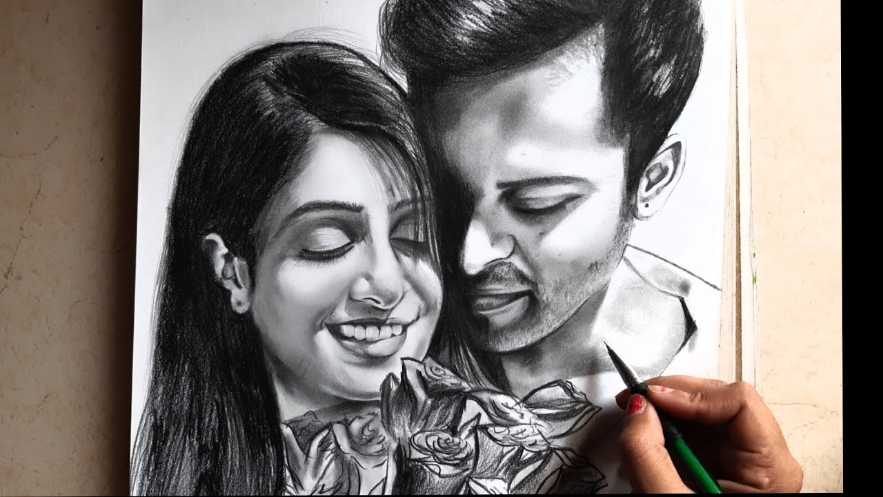 SKETCH with GRAPHITE ||for beginners ||timelapse - YouTube