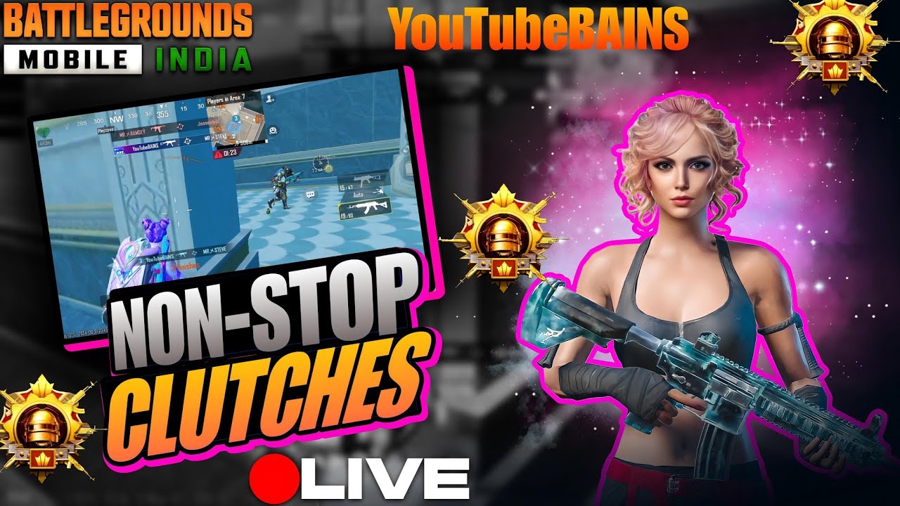 NON-STOP CLUTCHES FULL BRUTAL RUSH GAMEPLAY | YouTubeBAINS IS LIVE ...