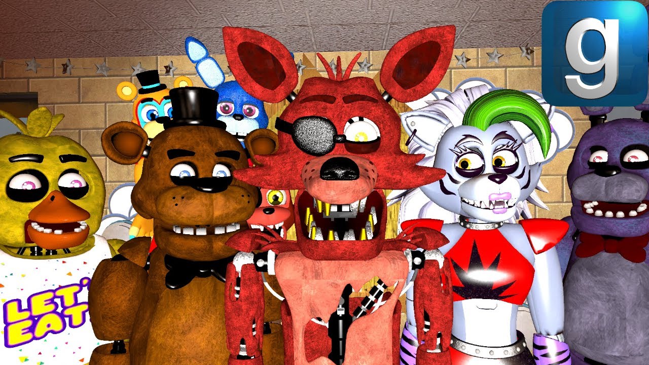 Gmod FNAF | Foxy Returns! - YouTube