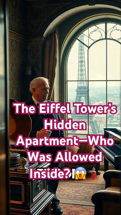 Hidden apartment inside the Eiffel Tower! - YouTube