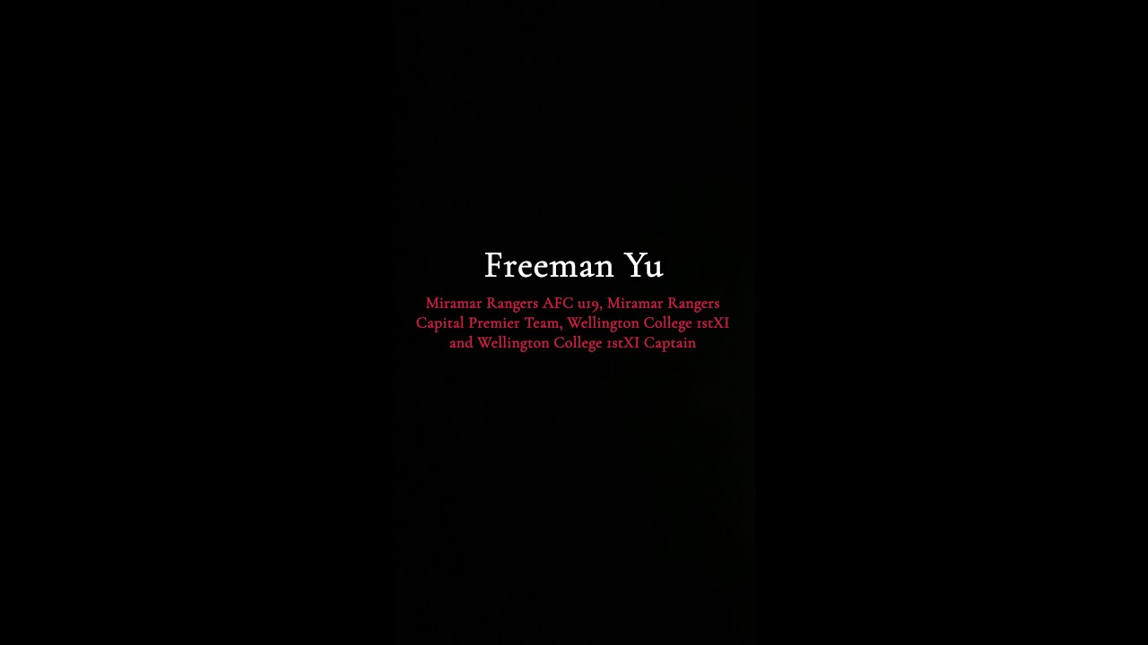 2024 Football Highlights Freeman Yu - YouTube