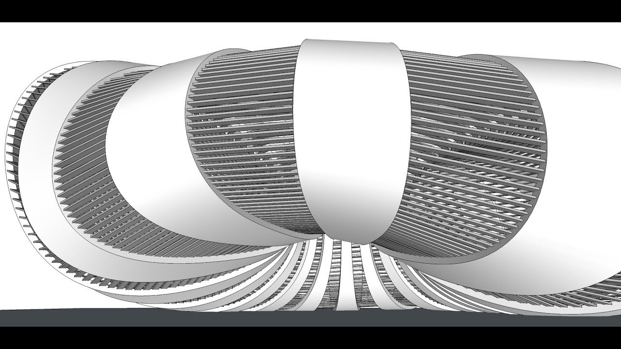 3D modeling an organic form using sketchup - YouTube