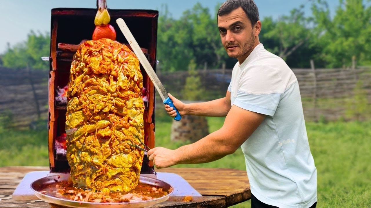 How to Make the Most Delicious Chicken Doner? Homemade Chicken Doner ...