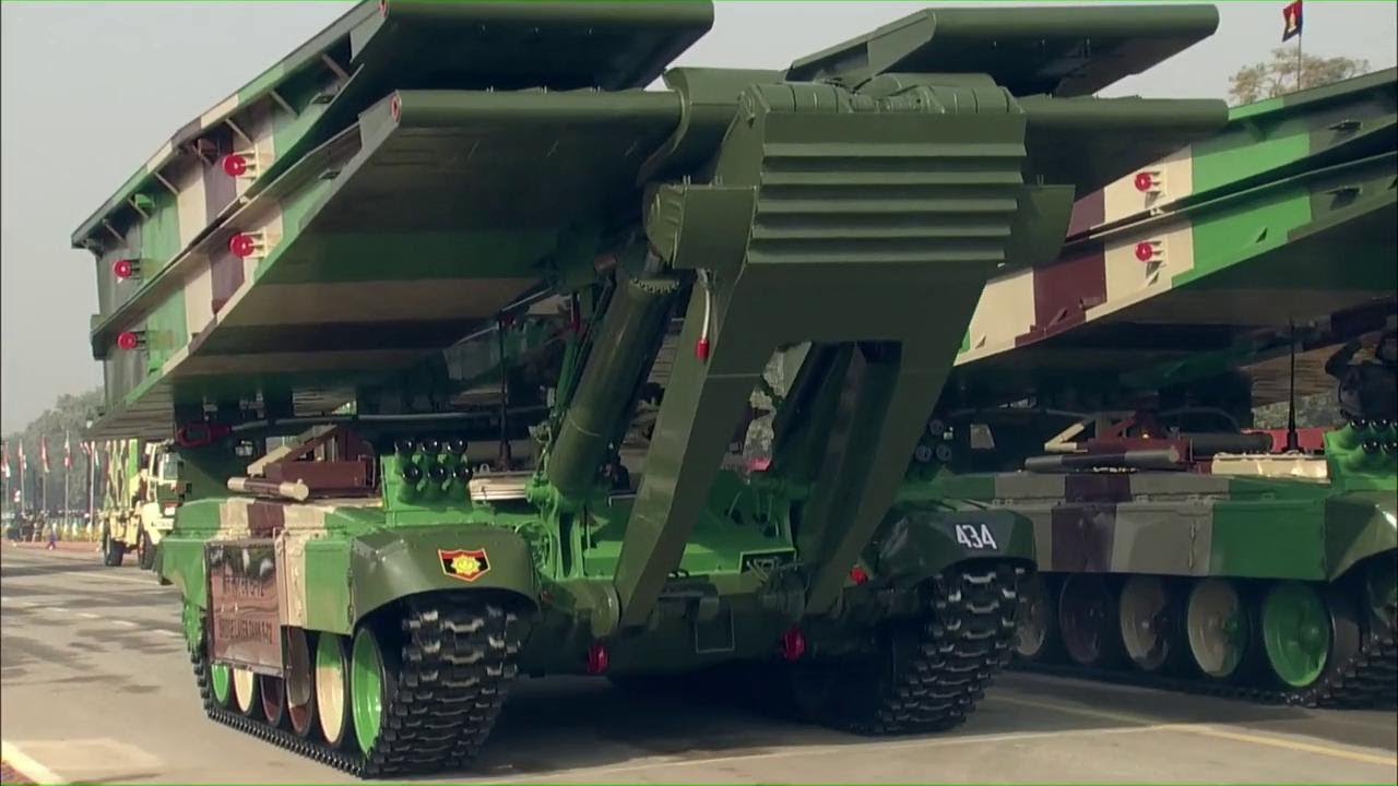 Indian Army Bridge Laying Tank T-72 || Republic Day Parade - 2021 - YouTube