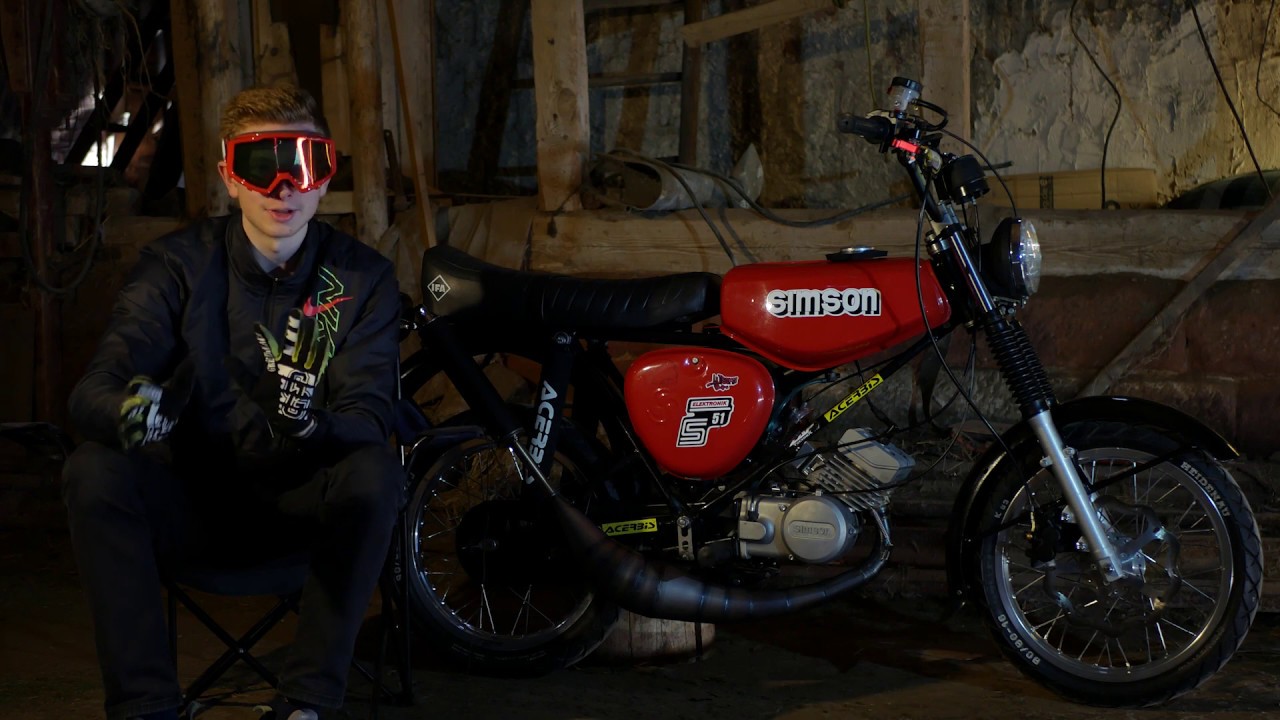 Simson S51 Mopedvorstellung #1 l 110ccm l Membraner l C02Radtechnik ...