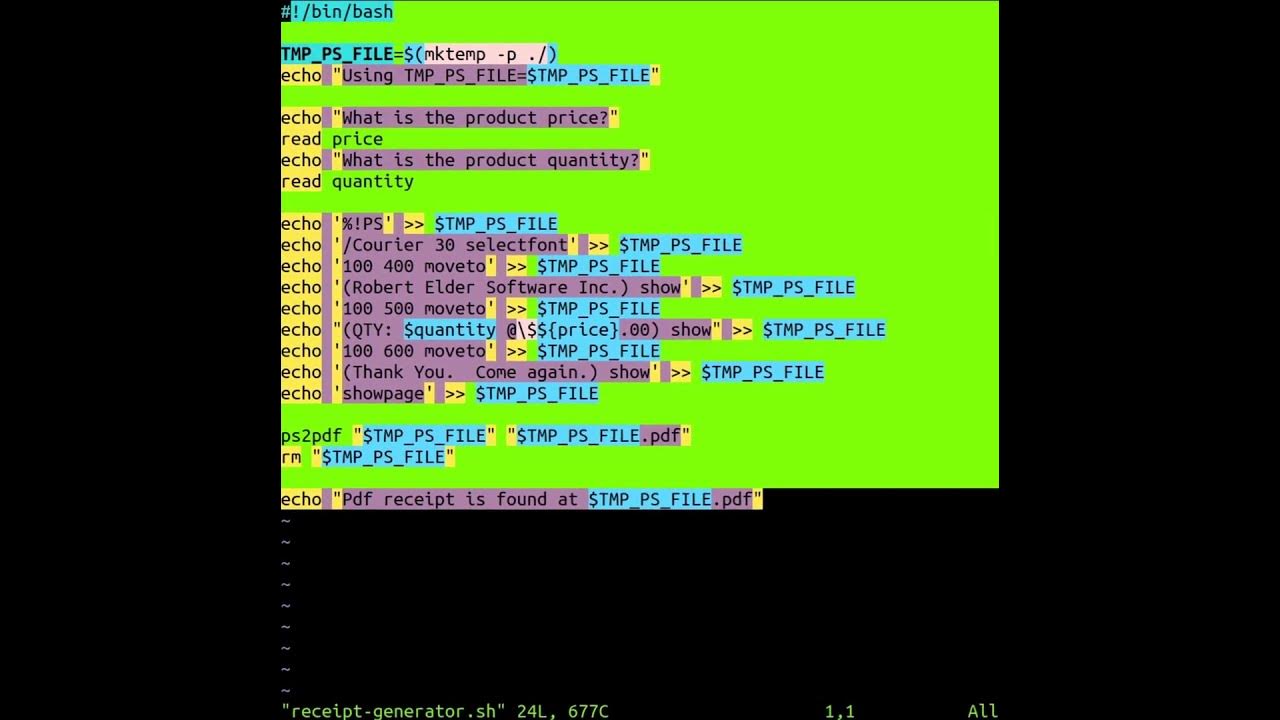 The 'mktemp' Command In Linux - YouTube