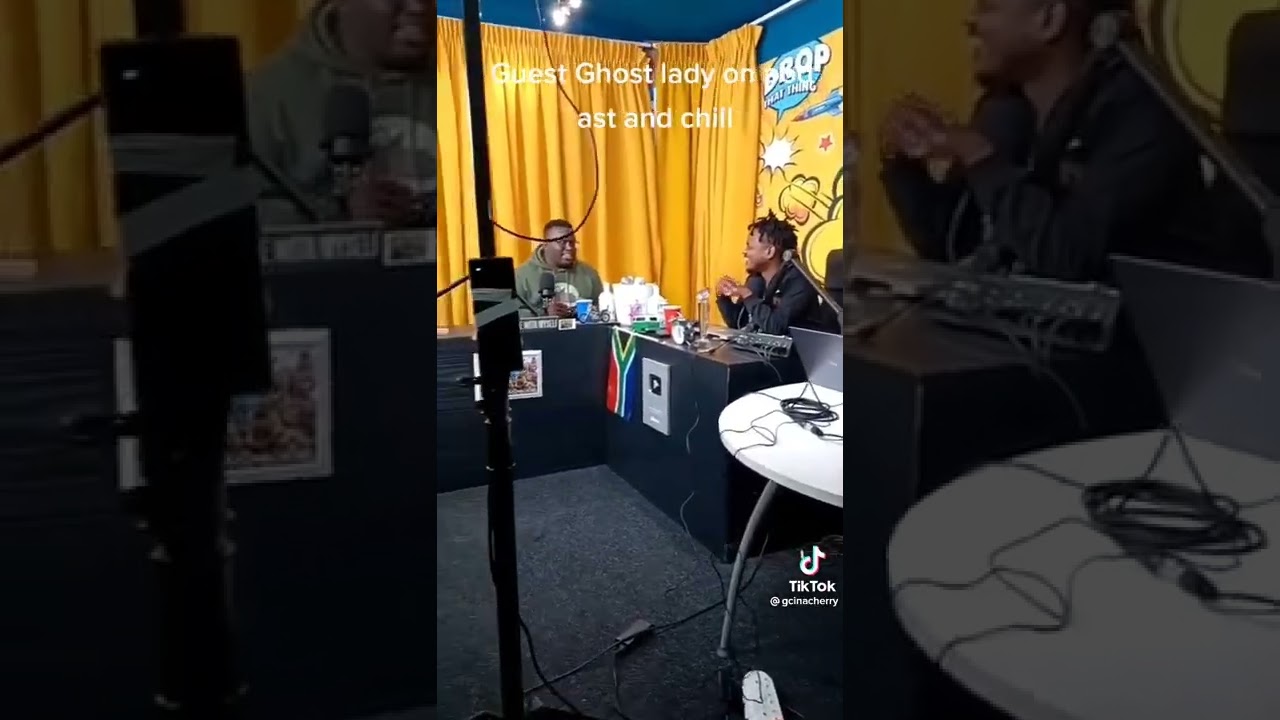 The Ghost lady behind the scenes of Podcast and Chill 😳 MUST WATCH ...