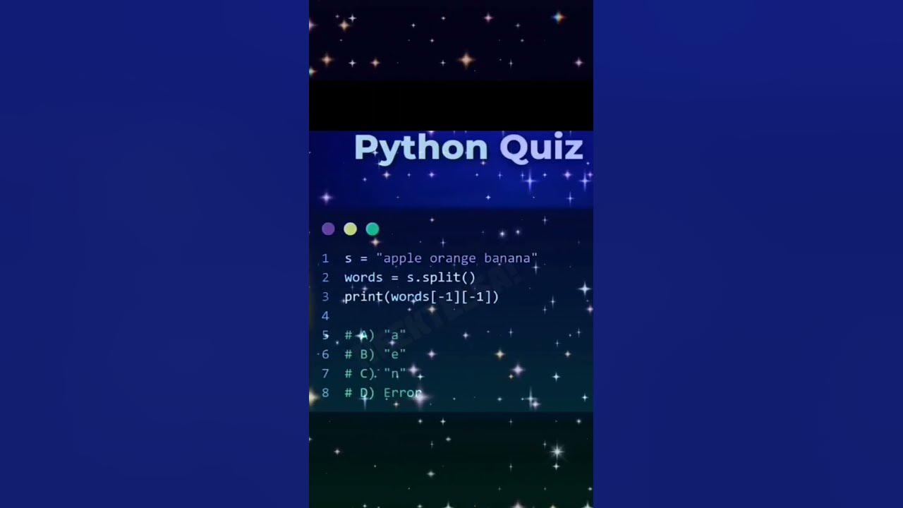 Pythonquiz Codingchallenge Pythonknowledge Programmingpuzzle Techtrivia Codemasters Youtube 