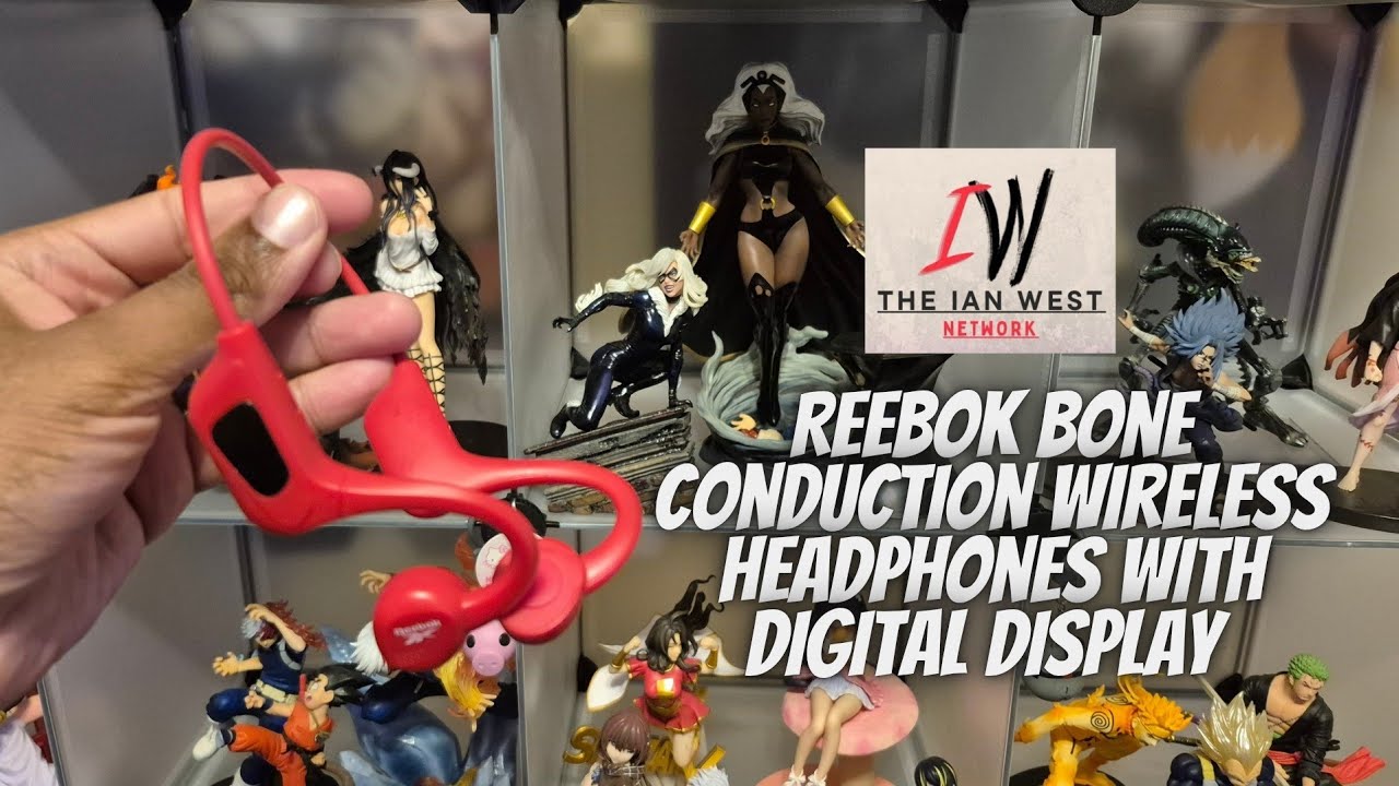 Reebok Bone Conduction Wireless Headphones With Digital Display Review ...