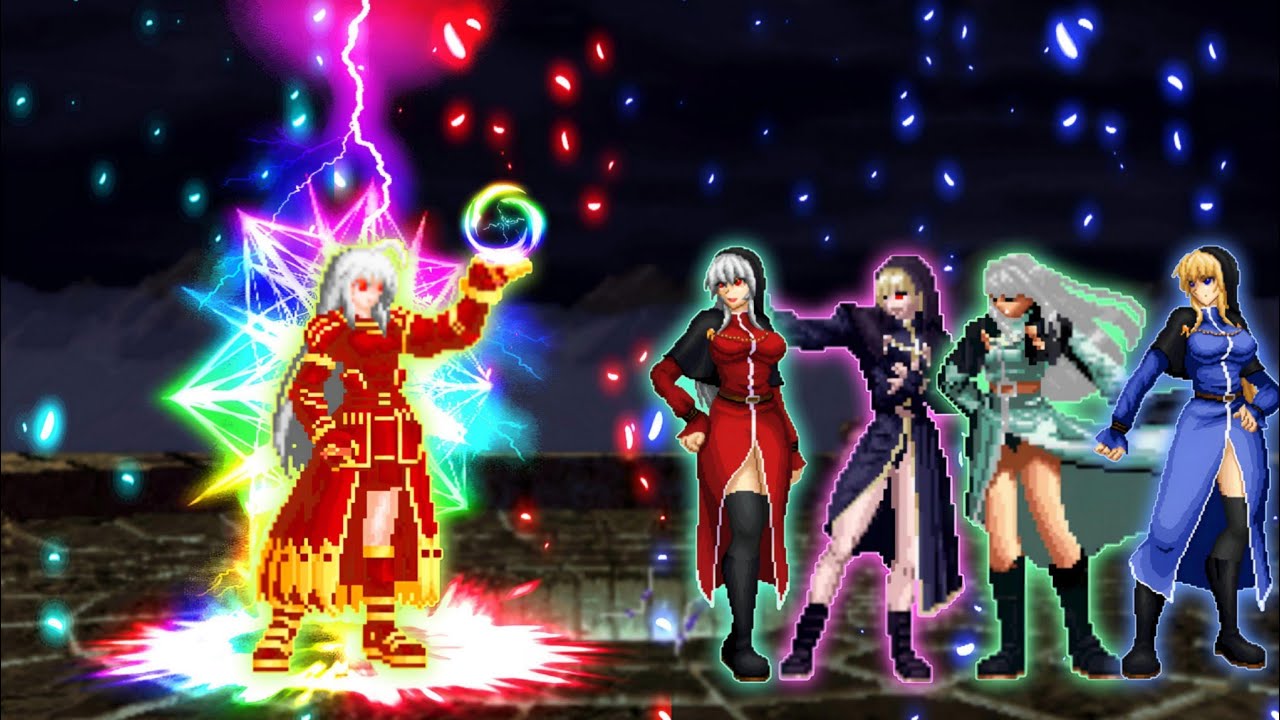 [KOF Mugen] Voltage Zeroko-Pre1 VS. Schlussel-Pre Team (Request Match ...
