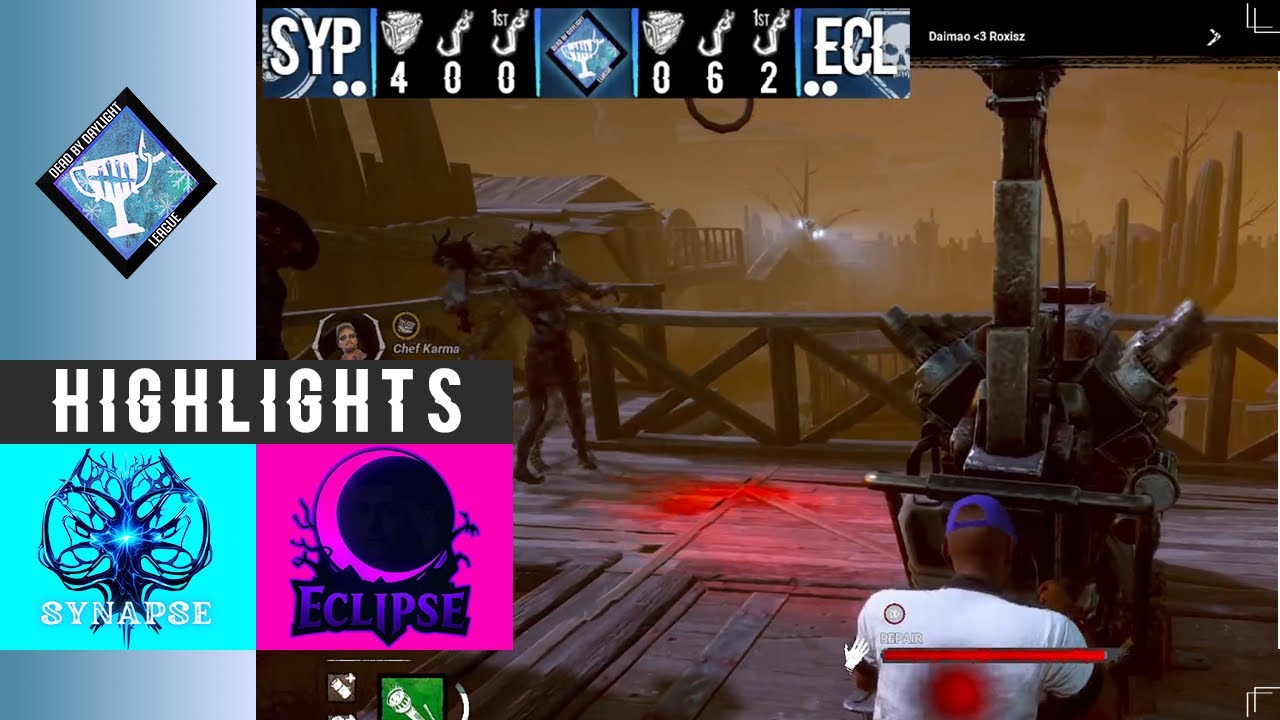 HIGHLIGHTS - Synapse vs Eclipse | Winter Circuit 2025 | DBDLeague - YouTube