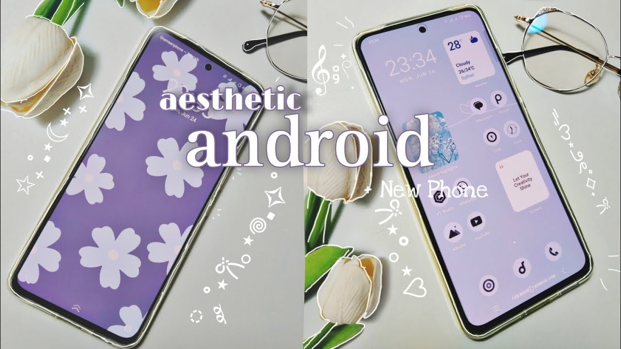How To Make Your Android Phone Aesthetic | Camera Test+Aesthetic Set Up ...