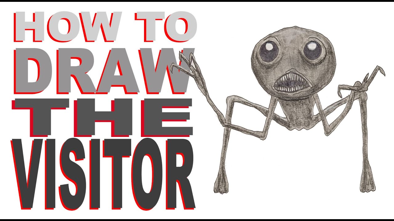 How to draw The Visitor (Leovincible) - YouTube
