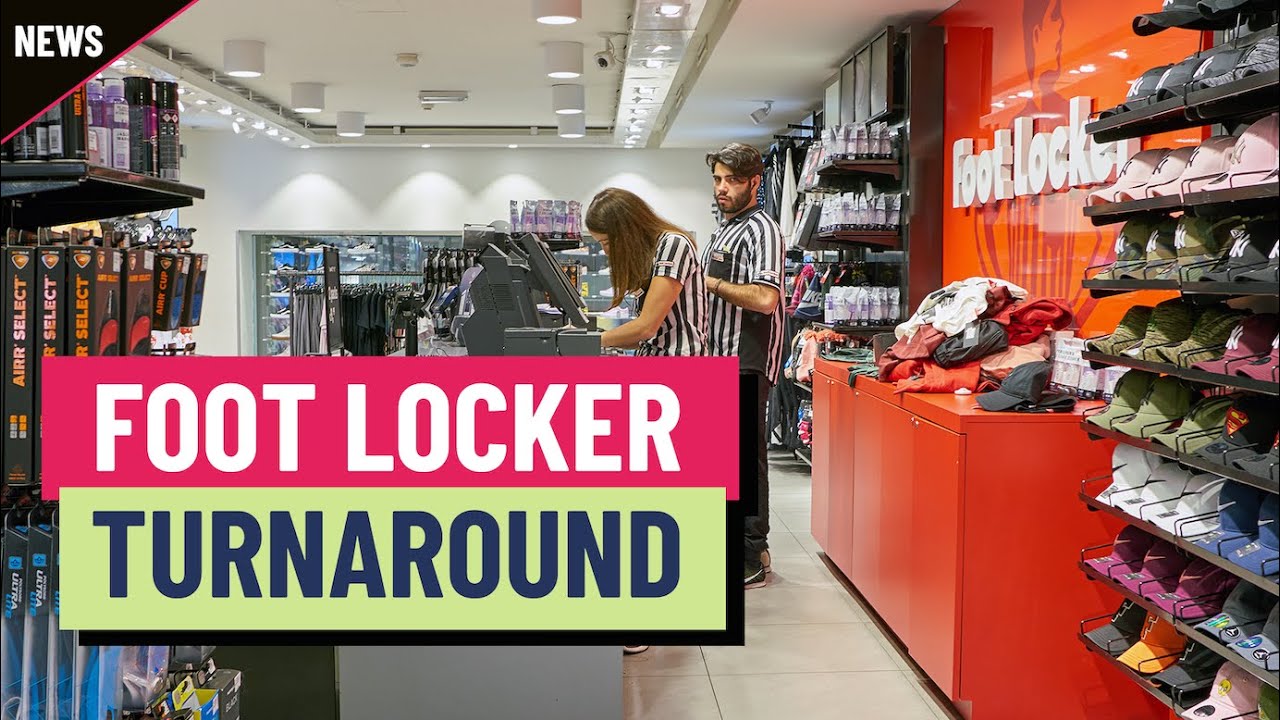 Foot Locker stock skyrockets on turnaround hopes - YouTube