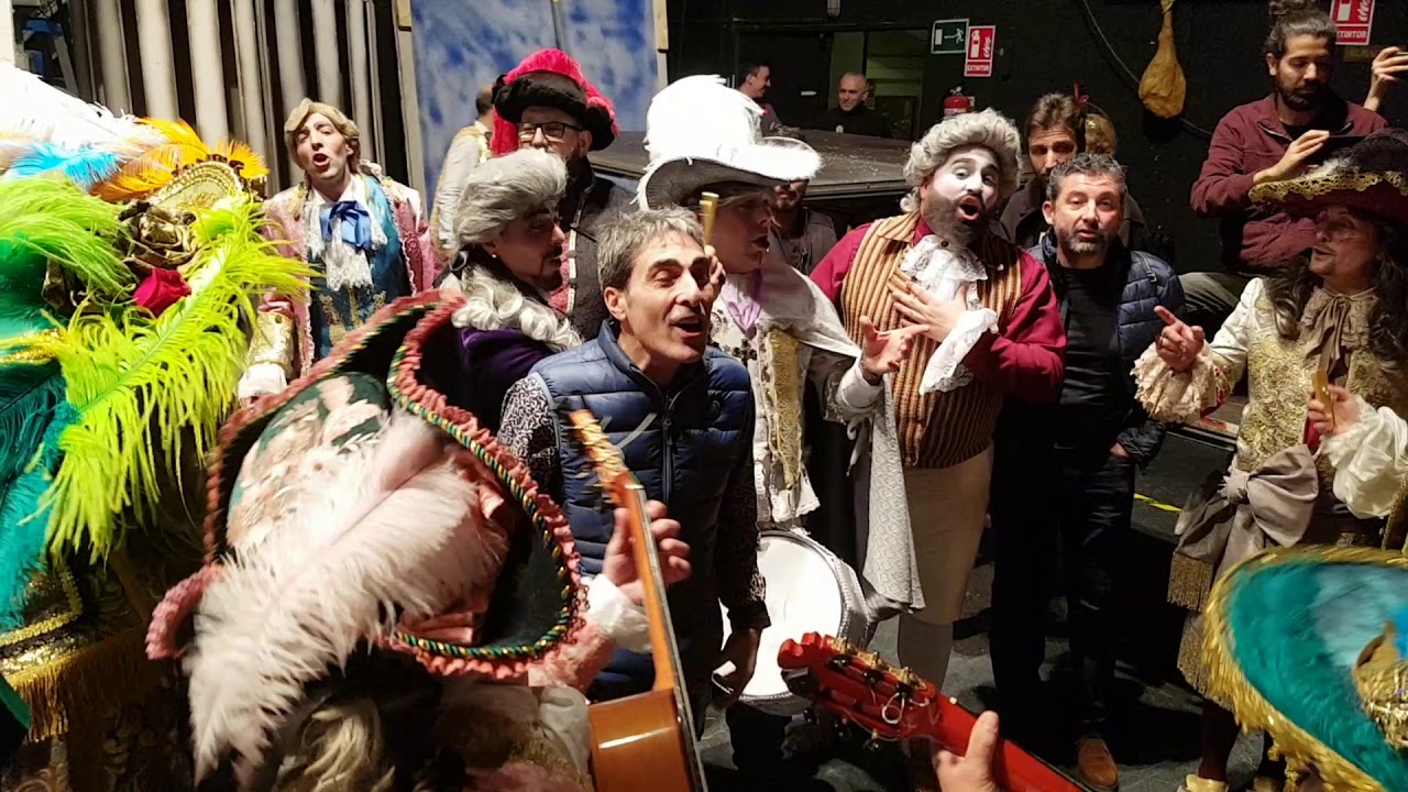 LA CHUSMA SELECTA - Calentando voces antes de cantar en la final 2020 ...